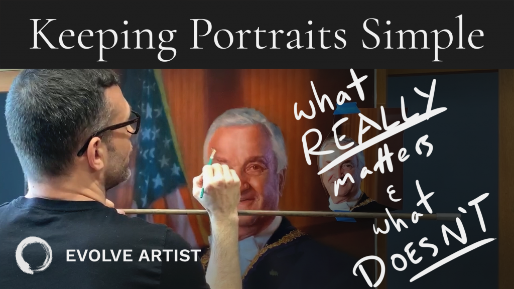 Where to Start a Portrait — Evolve Artist