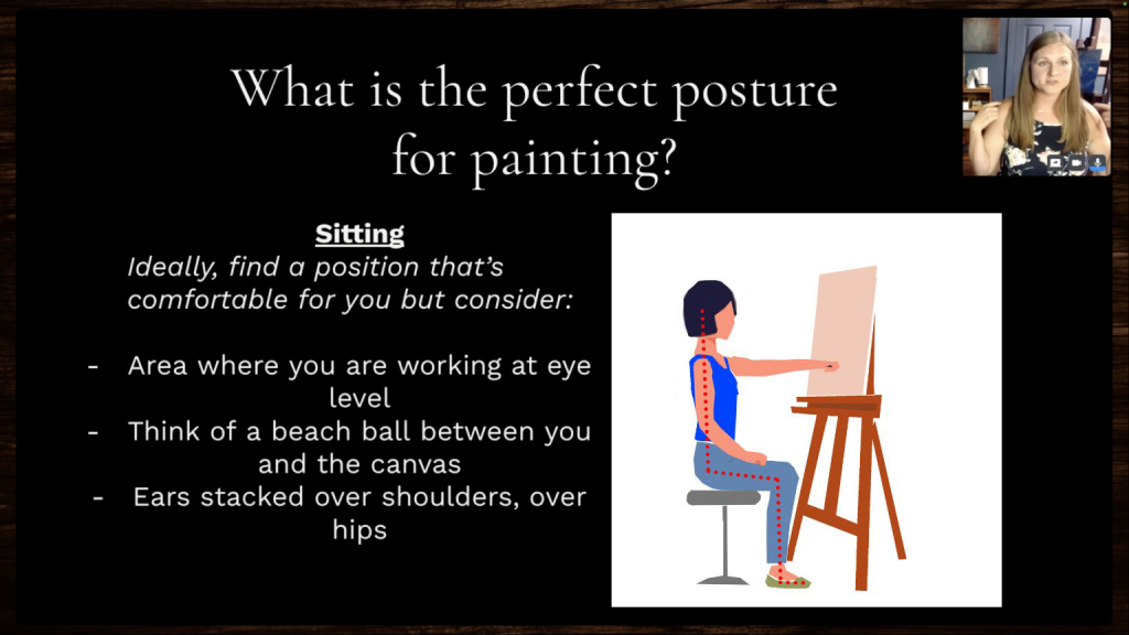 Ergonomics for Artists: How to Paint Comfortably & Sustainably for Longevity